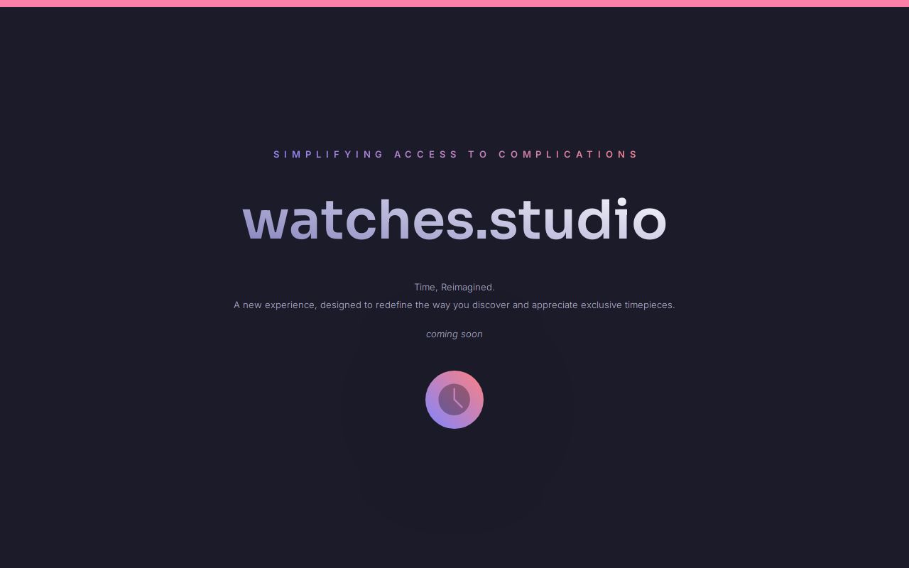 watches studio